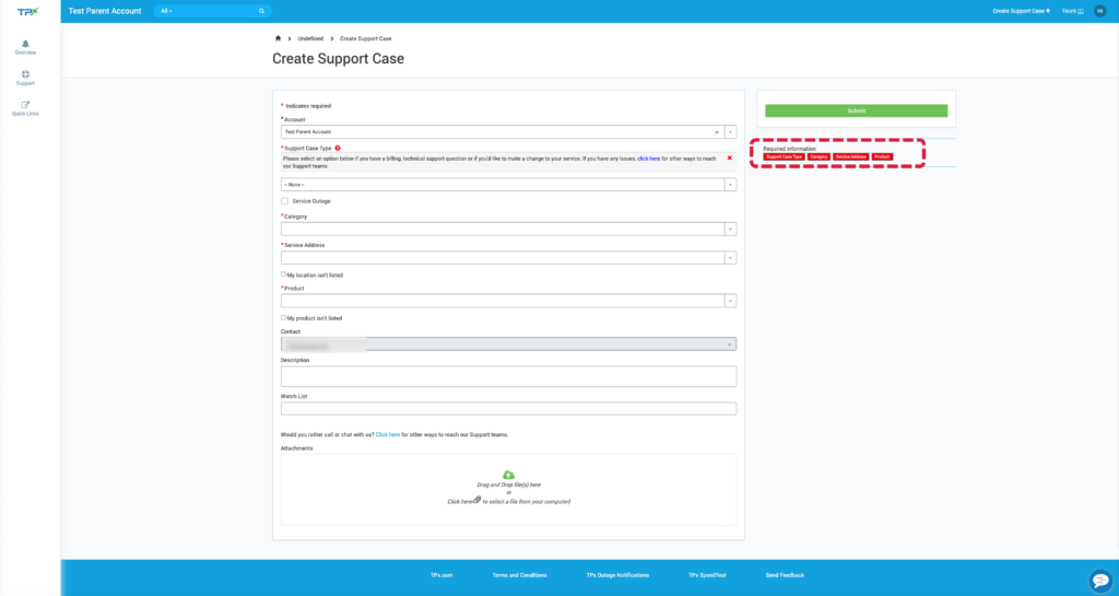 TPx Customer Portal Guide - TPx Communications
